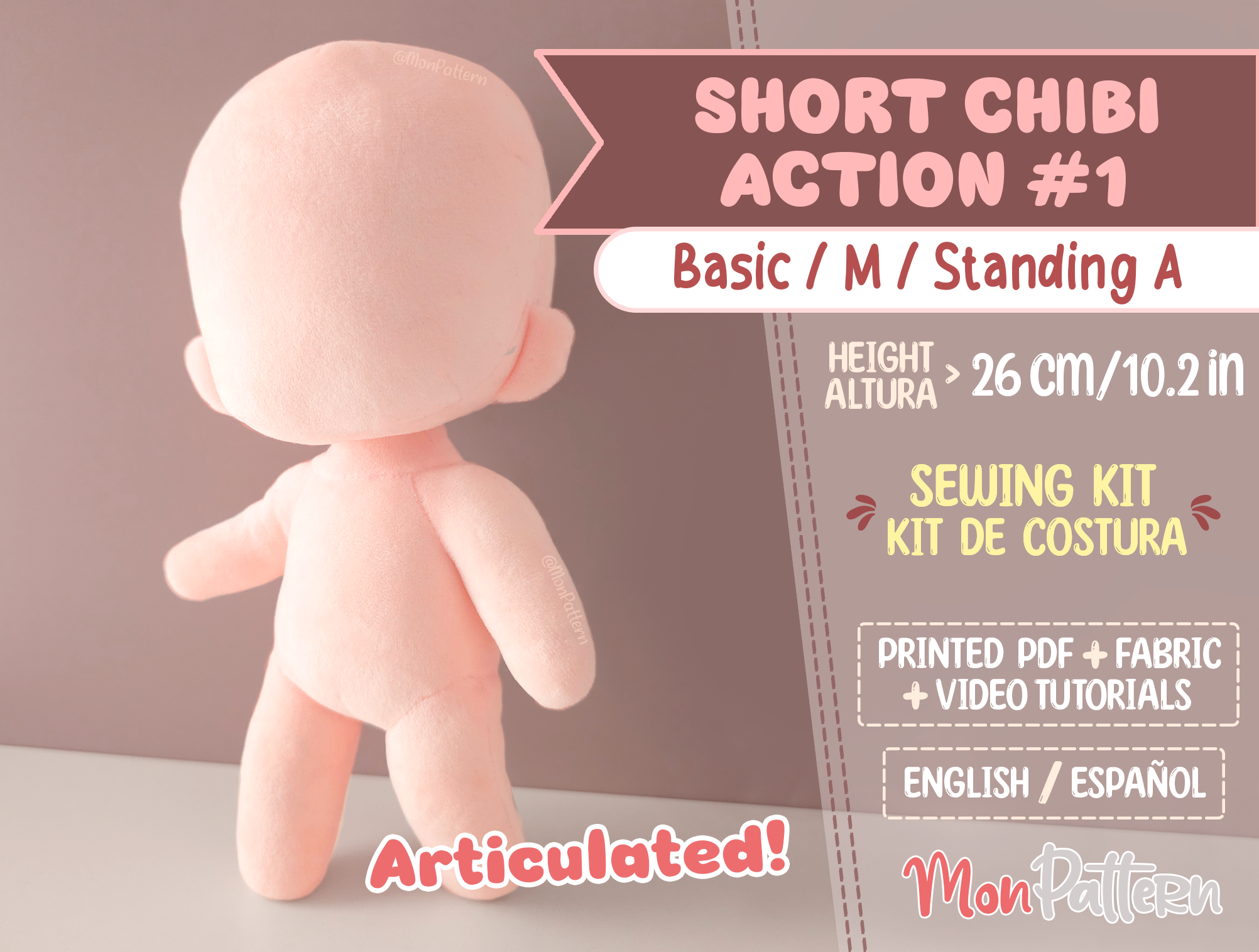 Cloth Pack: For Short Chibi Action #1 | Custom Outfits & DIY Sewing ...